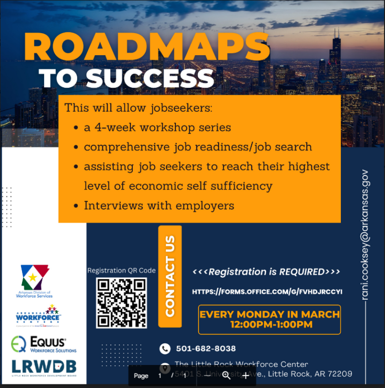 LRWDB Announces Roadmap to Success - Every Monday in March - LRWDB